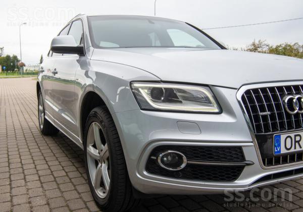 Pelēks Audi Q5 2013 Cēsis, ar dzinēja tilpumu 2.00 L un nobraukumu 180 tūkst. km par 13350 €, foto 10 vietnē AUTOMOTO.COM.LV