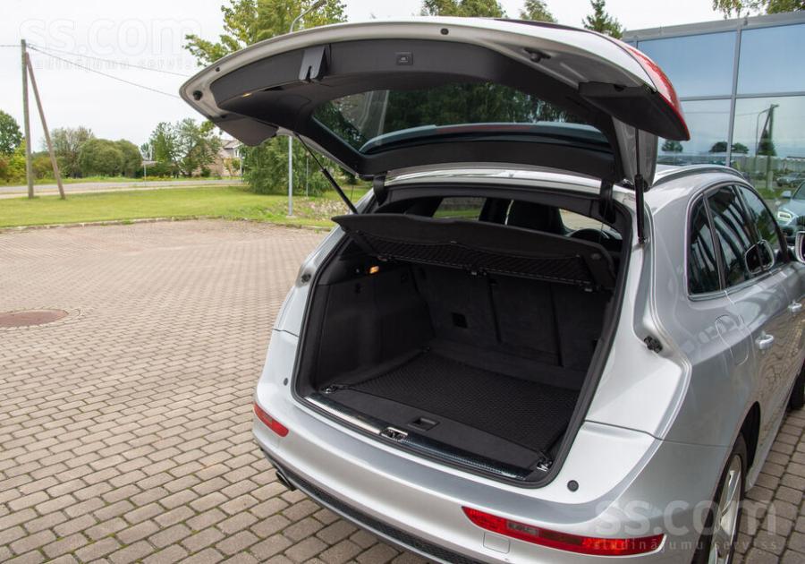 Grey Audi Q5 2013 in Cesis, with an engine capacity of 2.00 L and mileage of 180 thousand km for 13350 €, photo 13 on AUTOMOTO.COM.LV
