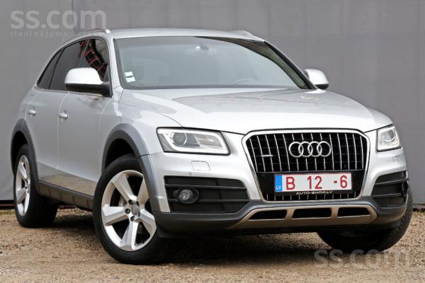 Grey Audi Q5 2014 in Tukums, with an engine capacity of 2.00 L and mileage of 243 thousand km for 13990 €, photo 1 on AUTOMOTO.COM.LV