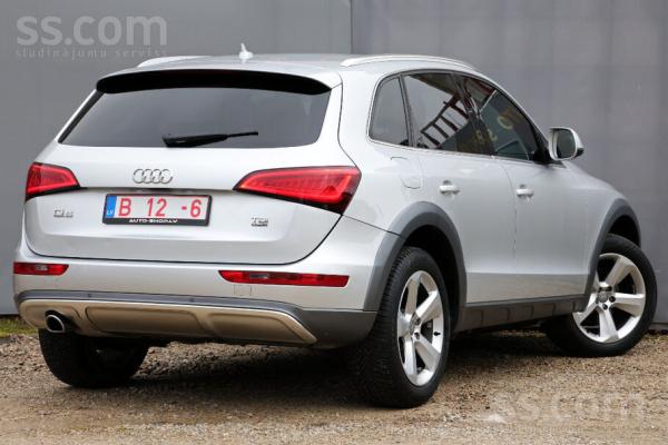 Grey Audi Q5 2014 in Tukums, with an engine capacity of 2.00 L and mileage of 243 thousand km for 13990 €, photo 3 on AUTOMOTO.COM.LV
