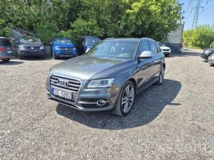Grey Audi Q5 2014 in Riga, with an engine capacity of 3.00 L and mileage of 185 thousand km for 17390 €, photo 4 on AUTOMOTO.COM.LV