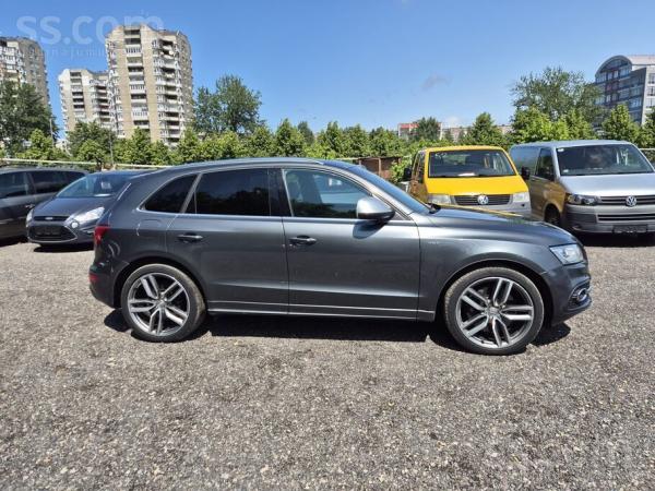Grey Audi Q5 2014 in Riga, with an engine capacity of 3.00 L and mileage of 185 thousand km for 17390 €, photo 5 on AUTOMOTO.COM.LV
