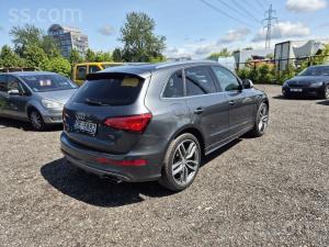 Grey Audi Q5 2014 in Riga, with an engine capacity of 3.00 L and mileage of 185 thousand km for 17390 €, photo 6 on AUTOMOTO.COM.LV