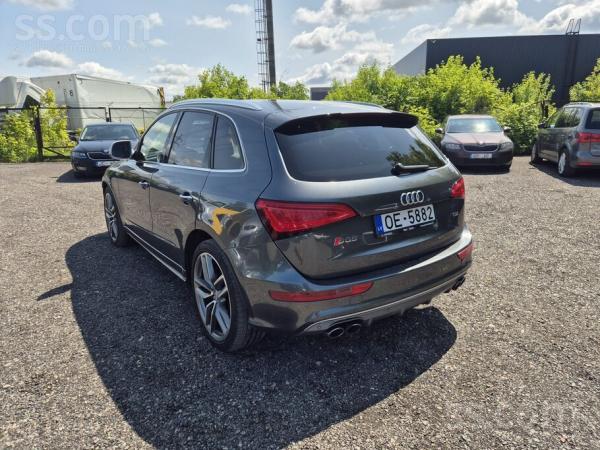 Grey Audi Q5 2014 in Riga, with an engine capacity of 3.00 L and mileage of 185 thousand km for 17390 €, photo 8 on AUTOMOTO.COM.LV