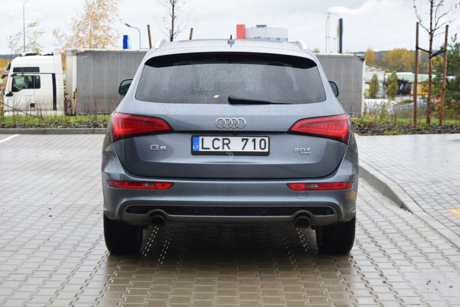 Grey Audi Q5 2014 in Vilnius, with an engine capacity of 2.00 L and mileage of 101 thousand km for 12000 €, photo 5 on AUTOMOTO.COM.LV