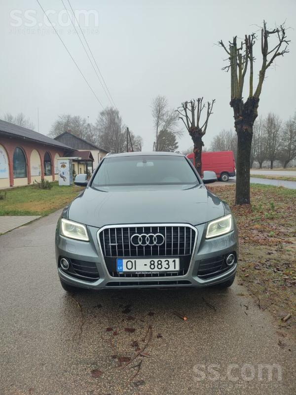 Pelēks Audi Q5 2014 Ogre, ar dzinēja tilpumu 2.00 L un nobraukumu 248 tūkst. km par 14370 €, foto 2 vietnē AUTOMOTO.COM.LV