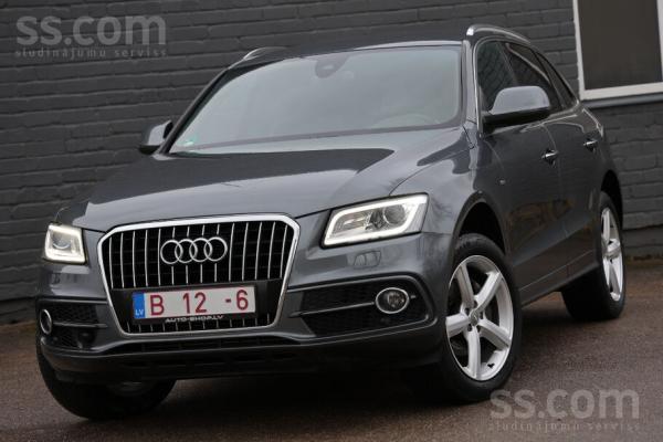 Grey Audi Q5 2014 in Tukums, with an engine capacity of 2.00 L and mileage of 224 thousand km for 14500 €, photo 2 on AUTOMOTO.COM.LV
