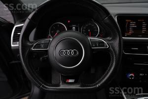 Grey Audi Q5 2014 in Tukums, with an engine capacity of 2.00 L and mileage of 224 thousand km for 14500 €, photo 25 on AUTOMOTO.COM.LV