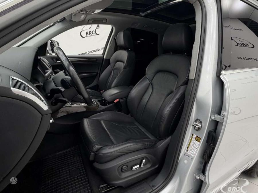 Grey Audi Q5 2014 in Vilnius, with an engine capacity of 1.98 L and mileage of 231 thousand km for 11900 €, photo 24 on AUTOMOTO.COM.LV