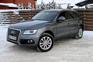 Pelēks Audi Q5 2014 Kretinga, ar dzinēja tilpumu 1.97 L un nobraukumu 227 tūkst. km par 12999 €, foto  vietnē AUTOMOTO.COM.LV