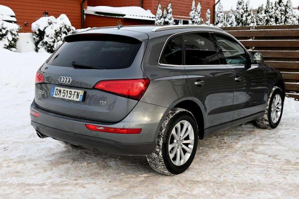 Grey Audi Q5 2014 in Kretinga, with an engine capacity of 1.97 L and mileage of 227 thousand km for 12999 €, photo 10 on AUTOMOTO.COM.LV
