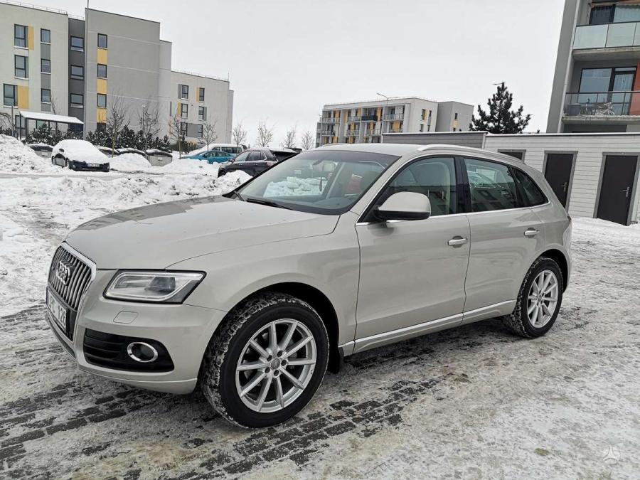 Grey Audi Q5 2014 in Klaipeda, with an engine capacity of 2.00 L and mileage of 200 thousand km for 14500 €, photo 7 on AUTOMOTO.COM.LV