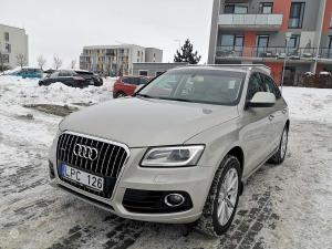 Grey Audi Q5 2014 in Klaipeda, with an engine capacity of 2.00 L and mileage of 200 thousand km for 14500 €, photo 14 on AUTOMOTO.COM.LV
