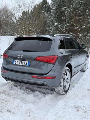 Grey Audi Q5 2014 in Utena, with an engine capacity of 1.97 L and mileage of 212 thousand km for 14650 €, photo 3 on AUTOMOTO.COM.LV