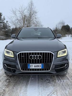 Grey Audi Q5 2014 in Utena, with an engine capacity of 1.97 L and mileage of 212 thousand km for 14650 €, photo 11 on AUTOMOTO.COM.LV