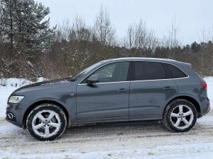 Grey Audi Q5 2014 in Utena, with an engine capacity of 1.97 L and mileage of 212 thousand km for 14650 €, photo 13 on AUTOMOTO.COM.LV
