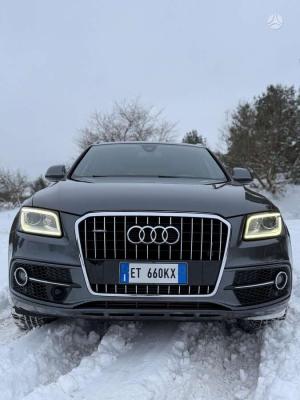 Grey Audi Q5 2014 in Utena, with an engine capacity of 1.97 L and mileage of 212 thousand km for 14650 €, photo 31 on AUTOMOTO.COM.LV