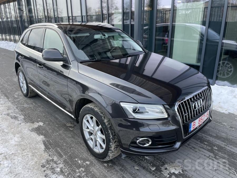 Pelēks Audi Q5 2014 Tukums, ar dzinēja tilpumu 2.00 L un nobraukumu 272 tūkst. km par 13590 €, foto 1 vietnē AUTOMOTO.COM.LV