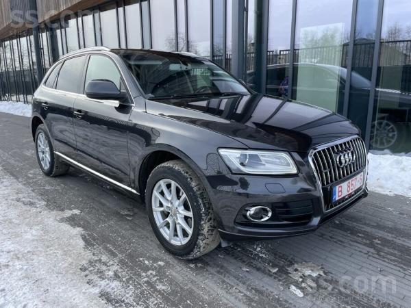 Grey Audi Q5 2014 in Tukums, with an engine capacity of 2.00 L and mileage of 272 thousand km for 13590 €, photo 8 on AUTOMOTO.COM.LV