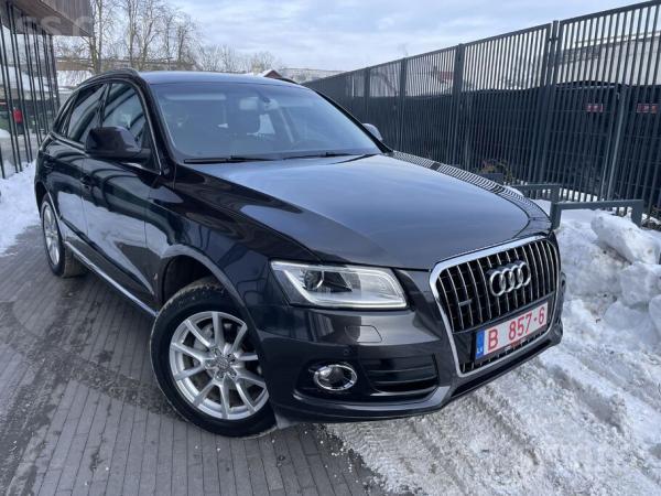 Grey Audi Q5 2014 in Tukums, with an engine capacity of 2.00 L and mileage of 272 thousand km for 13590 €, photo 10 on AUTOMOTO.COM.LV