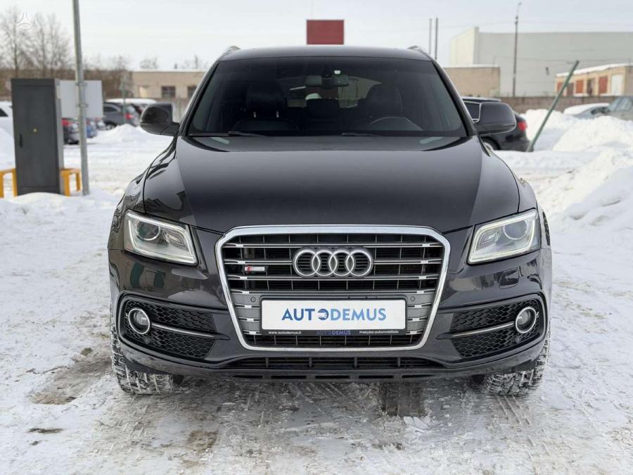 Pelēks Audi Q5 2014 Mažeikiai, ar dzinēja tilpumu 2.97 L un nobraukumu 289 tūkst. km par 14800 €, foto 6 vietnē AUTOMOTO.COM.LV