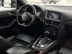 Pelēks Audi Q5 2014 Mažeikiai, ar dzinēja tilpumu 2.97 L un nobraukumu 289 tūkst. km par 14800 €, foto 30 vietnē AUTOMOTO.COM.LV