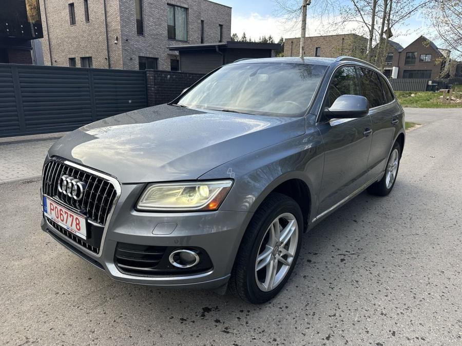Grey Audi Q5 2014 in Vilnius, with an engine capacity of 2.00 L and mileage of 200 thousand km for 12100 €, photo 3 on AUTOMOTO.COM.LV