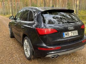 Grey Audi Q5 2014 in Daugavpils, with an engine capacity of 3.00 L and mileage of 116 thousand km for 18500 €, photo 4 on AUTOMOTO.COM.LV