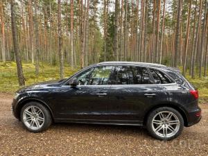 Grey Audi Q5 2014 in Daugavpils, with an engine capacity of 3.00 L and mileage of 116 thousand km for 18500 €, photo 5 on AUTOMOTO.COM.LV