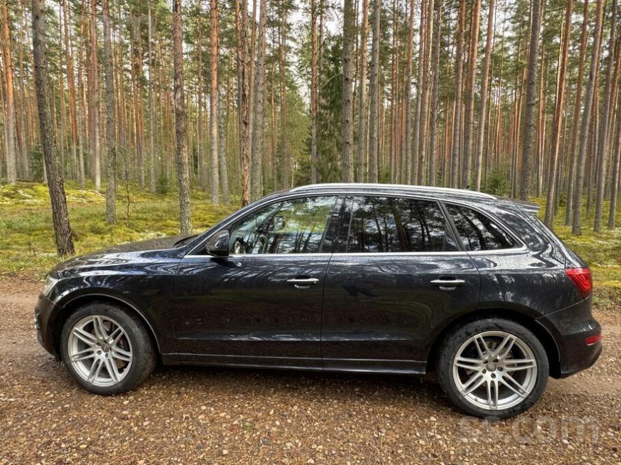 Grey Audi Q5 2014 in Daugavpils, with an engine capacity of 3.00 L and mileage of 116 thousand km for 18500 €, photo 5 on AUTOMOTO.COM.LV