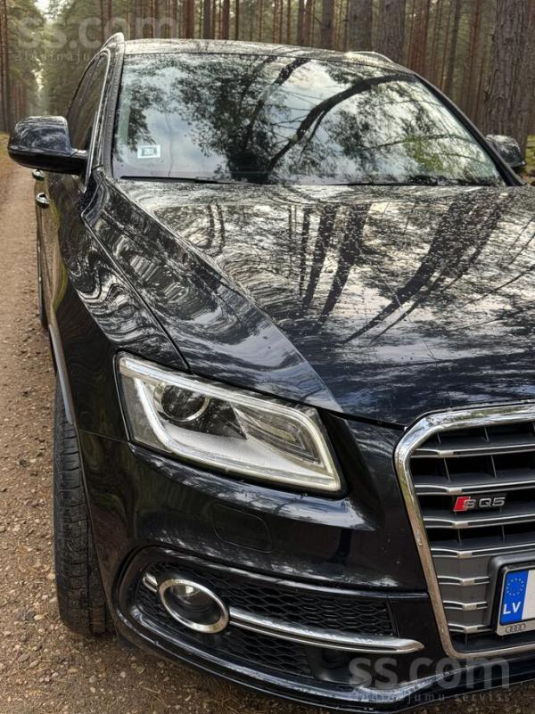 Grey Audi Q5 2014 in Daugavpils, with an engine capacity of 3.00 L and mileage of 116 thousand km for 18500 €, photo 5 on AUTOMOTO.COM.LV