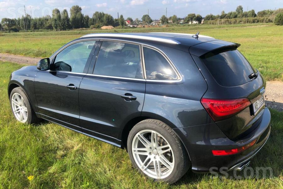 Grey Audi Q5 2014 in Daugavpils, with an engine capacity of 3.00 L and mileage of 116 thousand km for 18500 €, photo 15 on AUTOMOTO.COM.LV