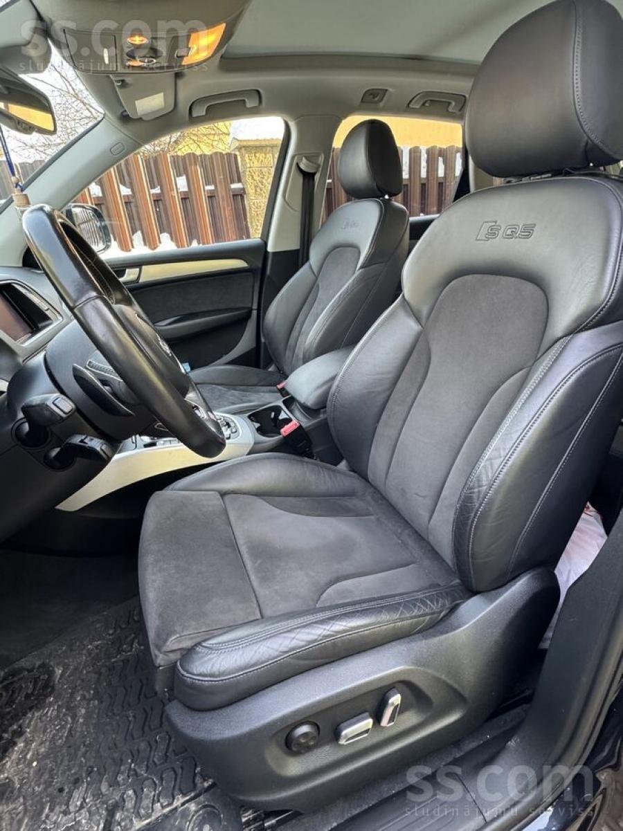 Grey Audi Q5 2014 in Daugavpils, with an engine capacity of 3.00 L and mileage of 116 thousand km for 18500 €, photo 19 on AUTOMOTO.COM.LV