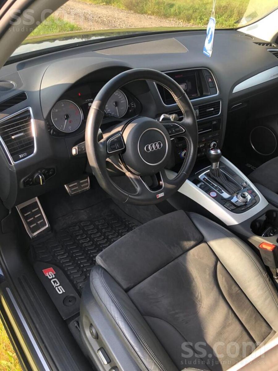 Grey Audi Q5 2014 in Daugavpils, with an engine capacity of 3.00 L and mileage of 116 thousand km for 18500 €, photo 22 on AUTOMOTO.COM.LV