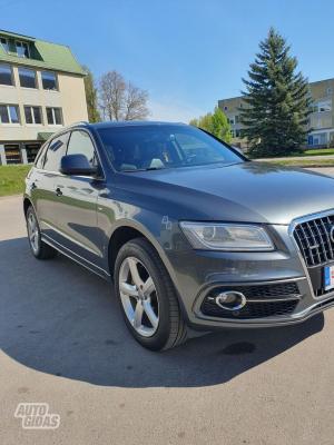 Pelēks Audi Q5 2014 Alīta, ar dzinēja tilpumu 2.00 L un nobraukumu 315 tūkst. km par 12500 €, foto 9 vietnē AUTOMOTO.COM.LV