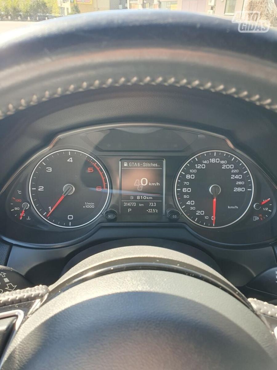 Pelēks Audi Q5 2014 Alīta, ar dzinēja tilpumu 2.00 L un nobraukumu 315 tūkst. km par 12500 €, foto 12 vietnē AUTOMOTO.COM.LV