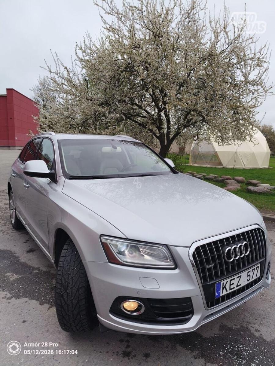 Grey Audi Q5 2014 in Klaipeda, with an engine capacity of 3.00 L and mileage of 214 thousand km for 10800 €, photo 10 on AUTOMOTO.COM.LV