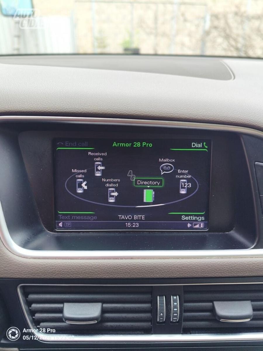 Grey Audi Q5 2014 in Klaipeda, with an engine capacity of 3.00 L and mileage of 214 thousand km for 10800 €, photo 16 on AUTOMOTO.COM.LV