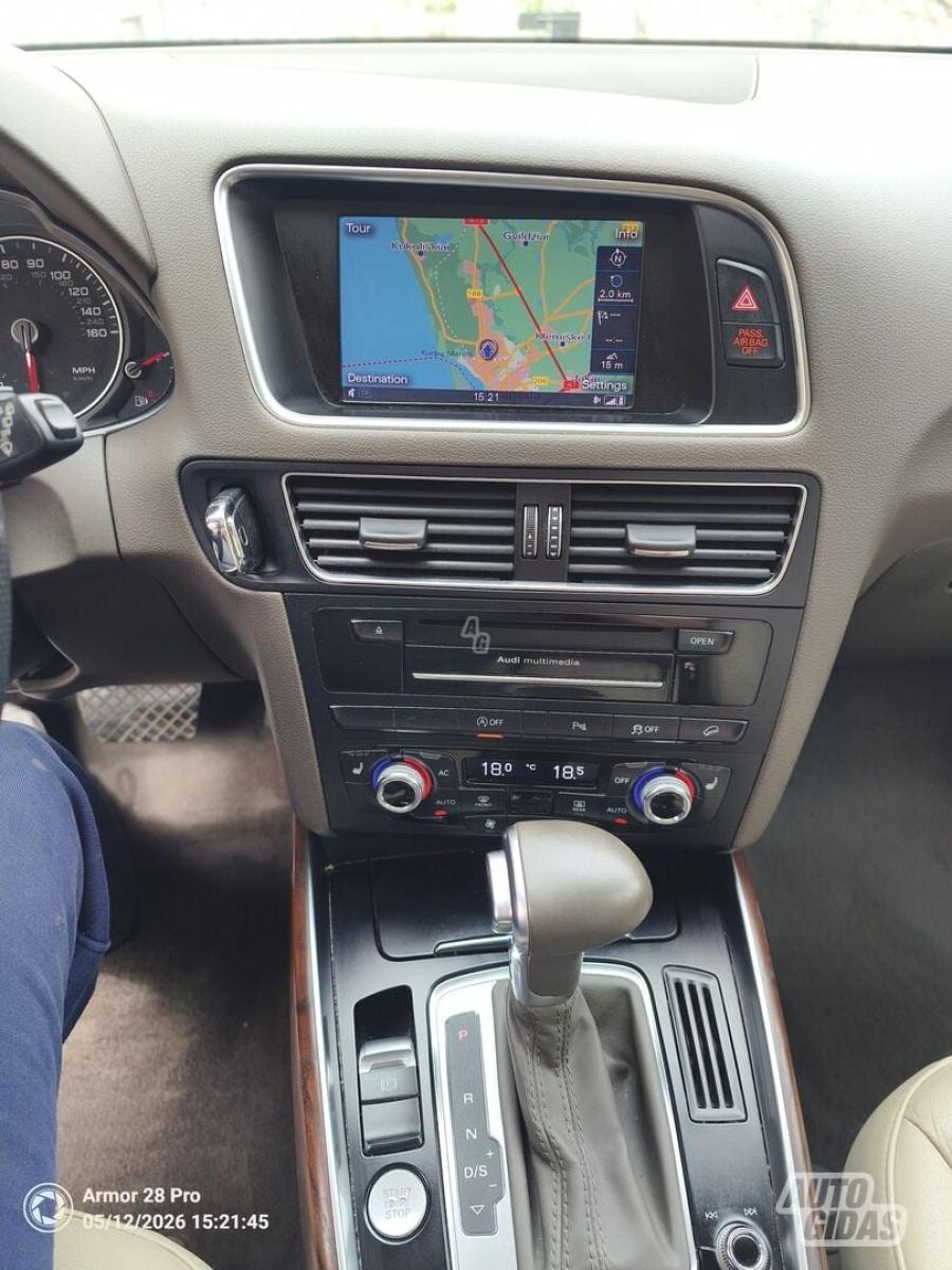 Grey Audi Q5 2014 in Klaipeda, with an engine capacity of 3.00 L and mileage of 214 thousand km for 10800 €, photo 20 on AUTOMOTO.COM.LV