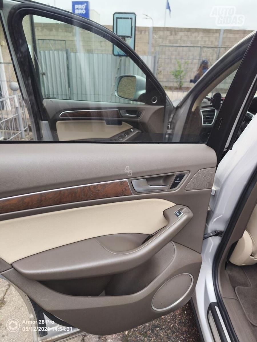 Grey Audi Q5 2014 in Klaipeda, with an engine capacity of 3.00 L and mileage of 214 thousand km for 10800 €, photo 28 on AUTOMOTO.COM.LV