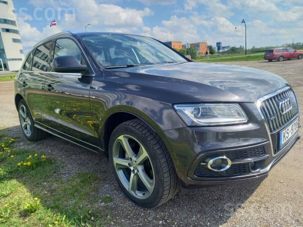 Grey Audi Q5 2014 in Jelgava, with an engine capacity of 2.00 L and mileage of 189 thousand km for 14500 €, photo 1 on AUTOMOTO.COM.LV
