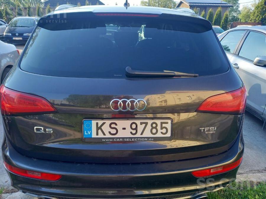 Grey Audi Q5 2014 in Jelgava, with an engine capacity of 2.00 L and mileage of 189 thousand km for 14500 €, photo 5 on AUTOMOTO.COM.LV