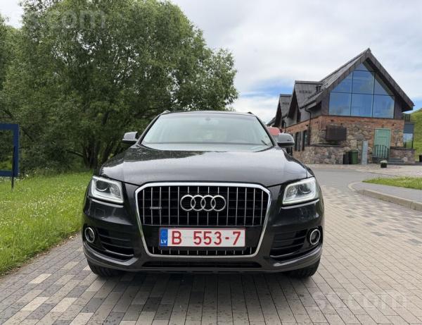 Grey Audi Q5 2014 in Rezekne, with an engine capacity of 3.00 L and mileage of 202 thousand km for 12490 €, photo 1 on AUTOMOTO.COM.LV