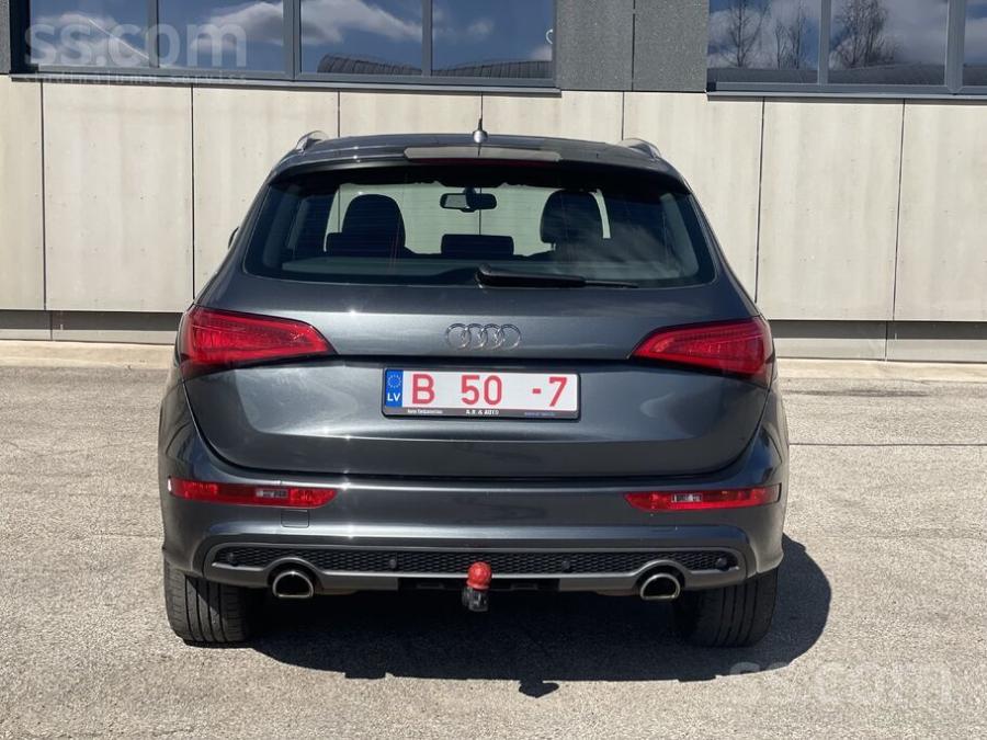 Pelēks Audi Q5 2014 Rīga, ar dzinēja tilpumu 3.00 L un nobraukumu 197 tūkst. km par 14990 €, foto 6 vietnē AUTOMOTO.COM.LV