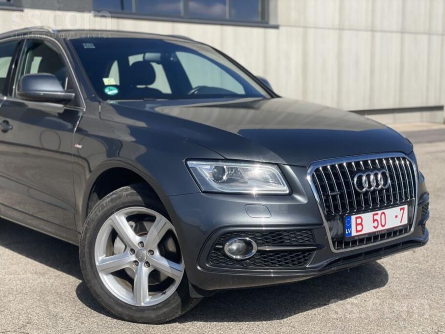Pelēks Audi Q5 2014 Rīga, ar dzinēja tilpumu 3.00 L un nobraukumu 197 tūkst. km par 14990 €, foto 9 vietnē AUTOMOTO.COM.LV