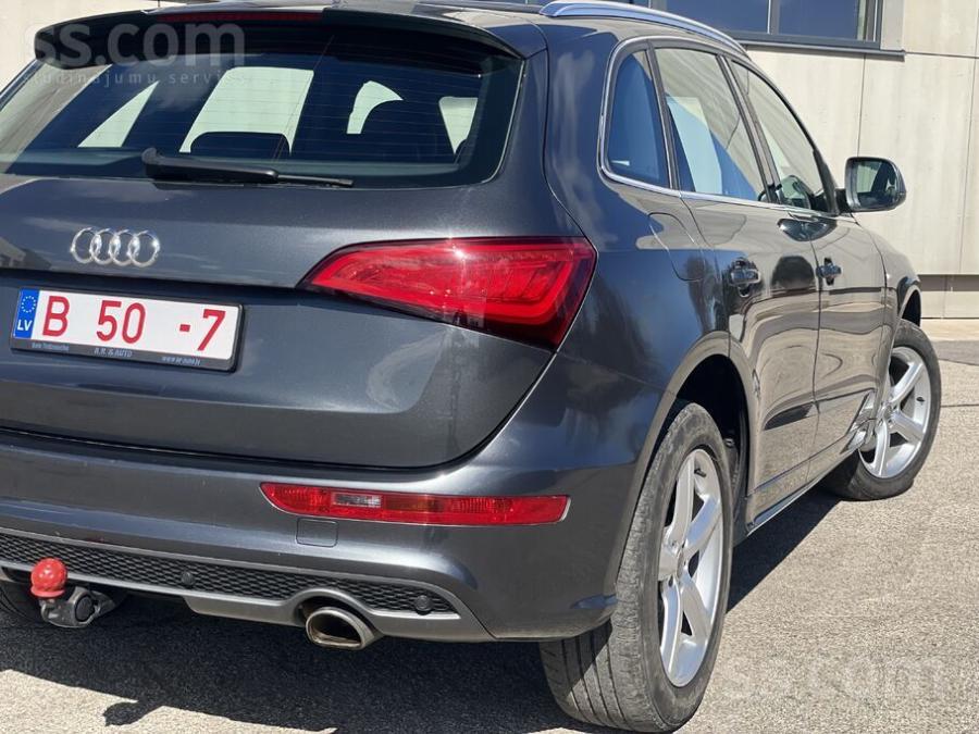 Pelēks Audi Q5 2014 Rīga, ar dzinēja tilpumu 3.00 L un nobraukumu 197 tūkst. km par 14990 €, foto 12 vietnē AUTOMOTO.COM.LV