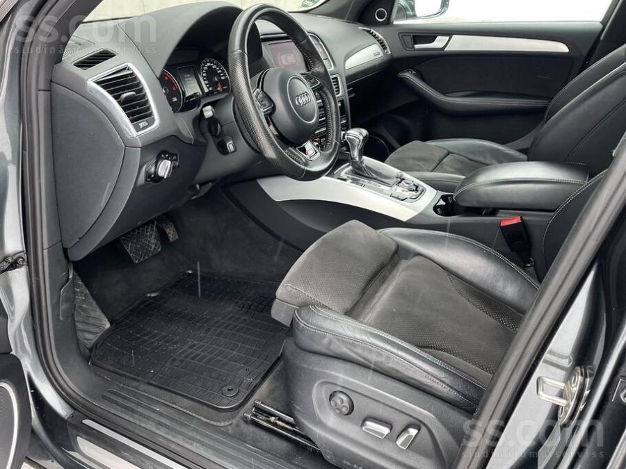 Pelēks Audi Q5 2014 Rīga, ar dzinēja tilpumu 3.00 L un nobraukumu 197 tūkst. km par 14990 €, foto 22 vietnē AUTOMOTO.COM.LV