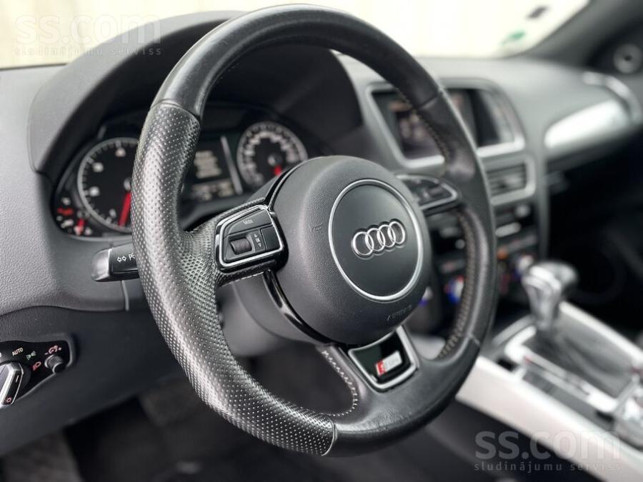 Pelēks Audi Q5 2014 Rīga, ar dzinēja tilpumu 3.00 L un nobraukumu 197 tūkst. km par 14990 €, foto 26 vietnē AUTOMOTO.COM.LV