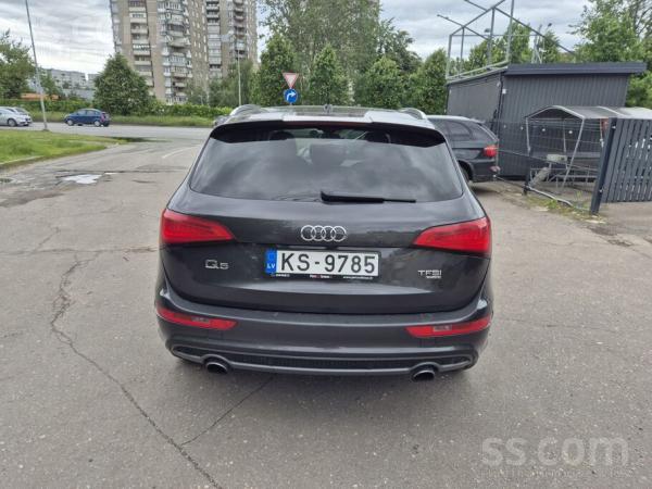 Серый Ауди Ку 5 2014 в Рига, объемом двигателя 2.00 л и пробегом 189 тыс. км за 13990 €, фото 7 на AUTOMOTO.COM.LV