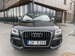 Grey Audi Q5 2014 in Tukums, with an engine capacity of 2.00 L and mileage of 272 thousand km for 12590 €, photo 12 on AUTOMOTO.COM.LV